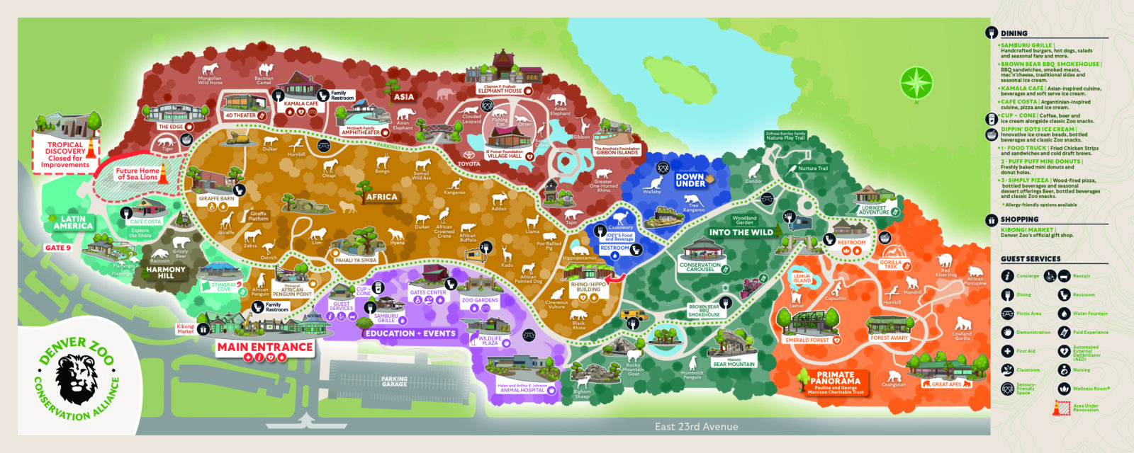 Hours + Admission - Denver Zoo