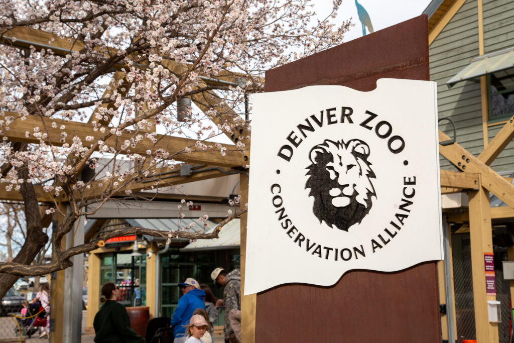 Denver Zoo Sign